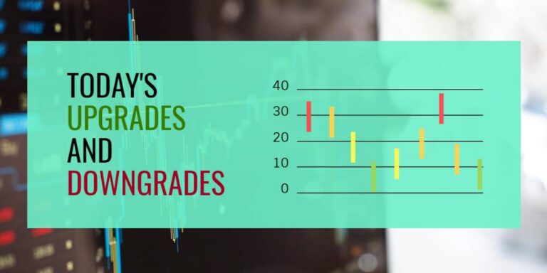 Today's Stock upgrades and downgrades - Futures and Options